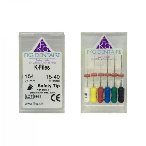 FKG K File 25mm Swiss Made