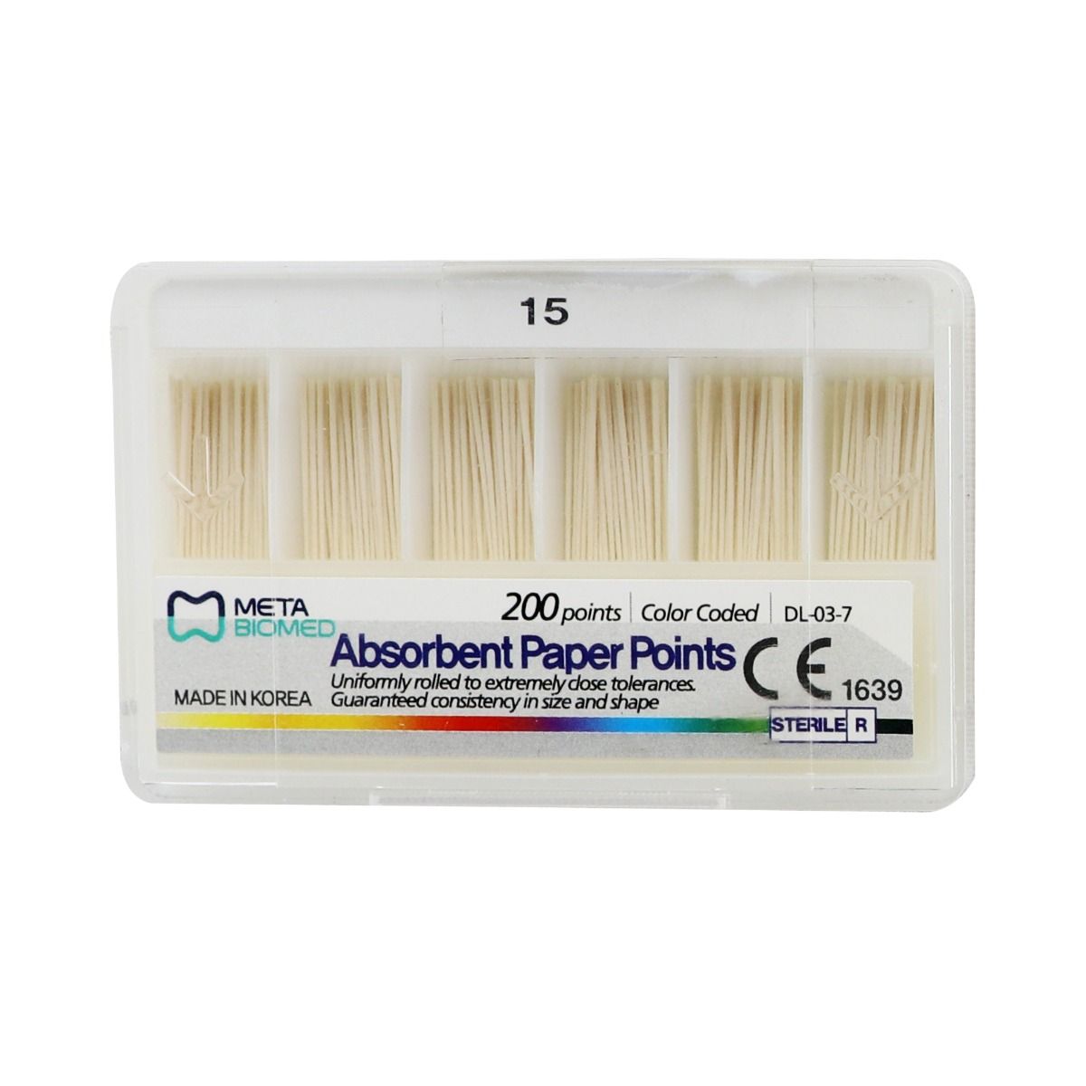 Meta Absorbent Paper Points 2 %