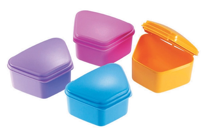 Denture Box -- Assorted colours